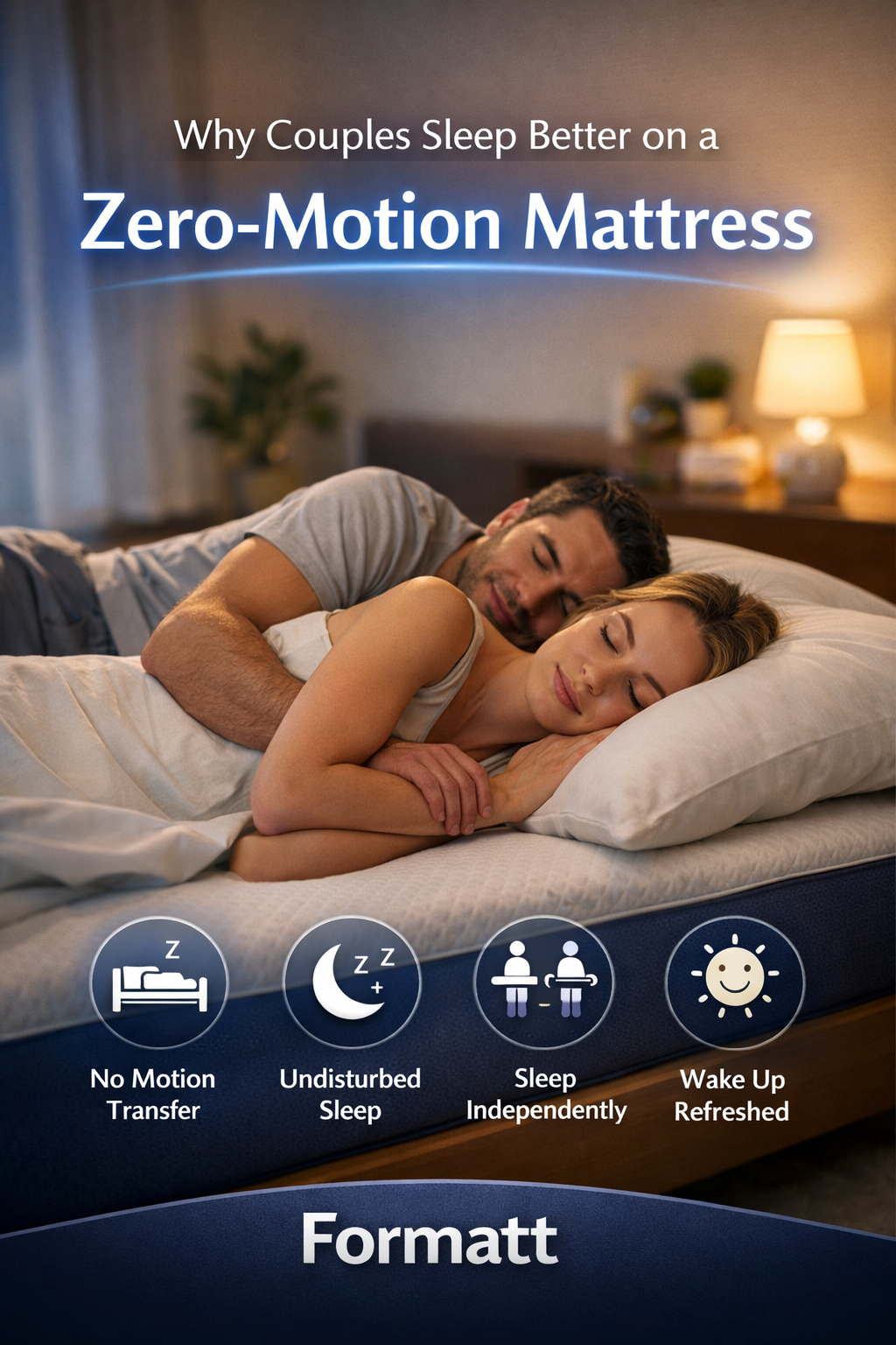 Why Couples Sleep Better on a Zero-Motion Mattress .. Sandeep Mishraa
